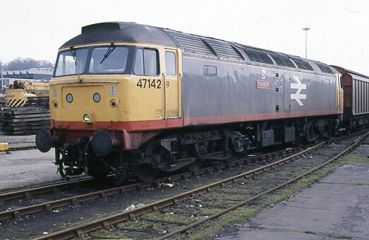 ORIGINAL COLOUR SLIDE of 47142 BR class 47 diesel loco £2.25 - PicClick UK