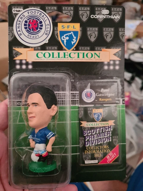 PAUL 'GAZZA' GASCOIGNE RANGERS Corinthian Football Figure 1995 - Sealed ...