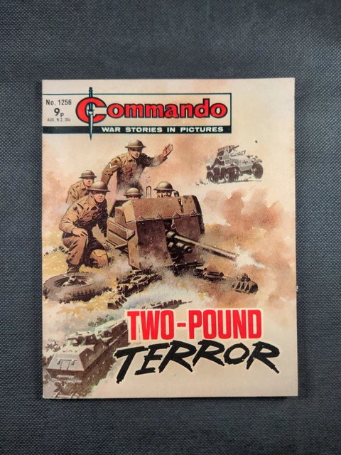 COMMANDO COMIC ISSUE Number 1256 Two-Pound Terror EUR 5,28 - PicClick IT