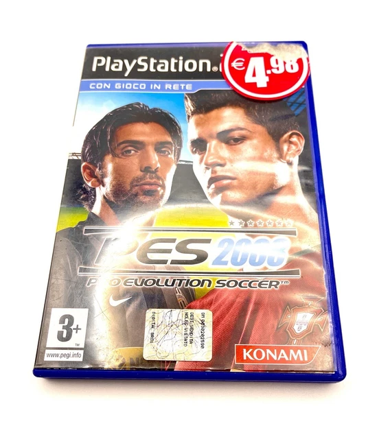 PES PRO EVOLUTION Soccer 2008 Konami Sony PS2 PlayStation 2 PAL Ita 🇮🇹 ...