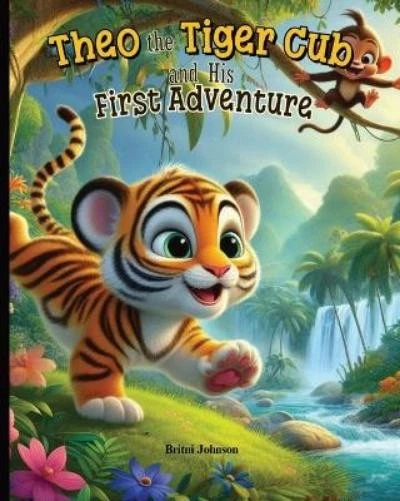 BRITNI JOHNSON THEO the Tiger Cub's First Adventure Children's Book For ...