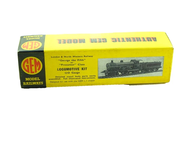 GEM MODEL RAILWAYS LOCOMOTIVE KIT 4-4-0 GEORGE THE FIFTH or PRECURSOR ...