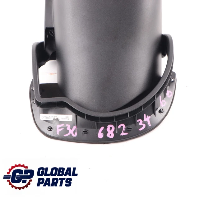 STEERING COLUMN COVER BMW F30 F31 F32 Trim Panel Surround Cowl Black ...