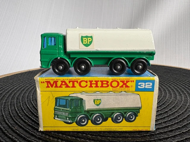 MATCHBOX 32 OIL Tanker BP by Lesney With Box £37.10 - PicClick UK