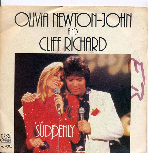 SUDDENLY - OLIVIA Newton-John + Cliff Richard - Single 7" Vinyl 91/11 ...
