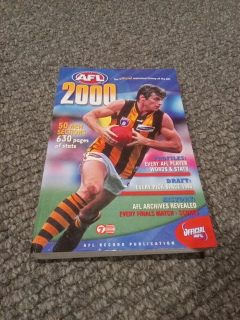 AFL 2000 THE Official Statistical History of the AFL Australian Rules ...