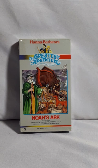 HANNA BARBERA'S THE Great Adventure Bible Noah's Ark VHS Sealed 1987 £9.32 - PicClick UK