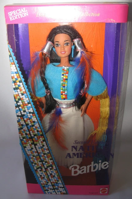 BARBIE NATIVE AMERICAN 1993 * Amerindienne * Dolls Of The World * Neuve ...