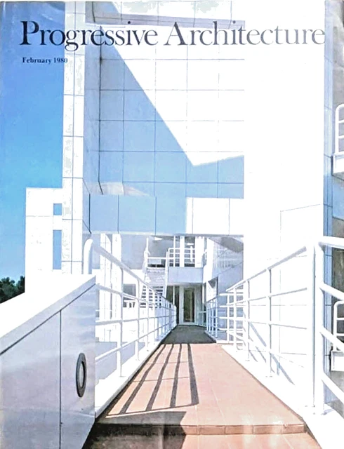 PROGRESSIVE ARCHITECTURE - Feb. 1980 / Richard Meier - Asplund EUR 15 ...