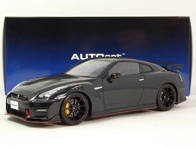 AUTOART NISSAN GT-R R35 NISMO Special Edition black pearl 1/18 77504 ...