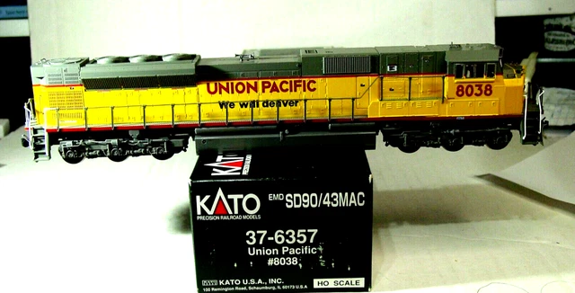 KATO HO SCALE Emd Sd90/43Mac Locomotive Union Pacific 37-6357 EUR 144 ...