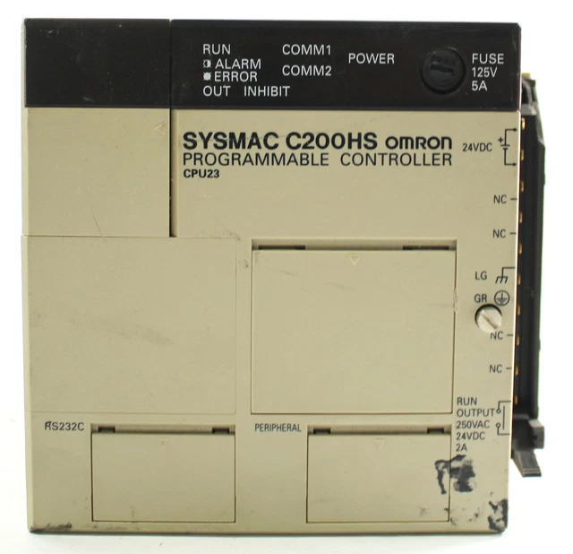 OMRON C200HS-CPU23-E SYSMAC C200HS Programmable Manette EUR 394,26 - PicClick FR