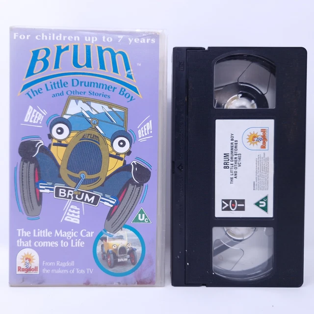 BRUM THE LITTLE Drummer Boy and Other Stories | 1995 Ragdoll VHS Video ...