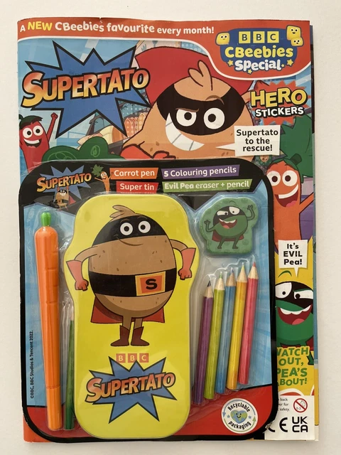 CBEEBIES SPECIAL MAGAZINE Supertato Special Edition Play Set Toys £13. ...