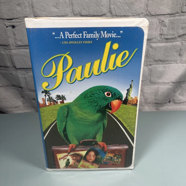 PAULIE - VHS, 1998, Clamshell - Fun Family Movie! £4.68 - PicClick UK