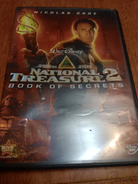 NATIONAL TREASURE 2: Book of Secrets (DVD, 2007) EUR 2,78 - PicClick FR