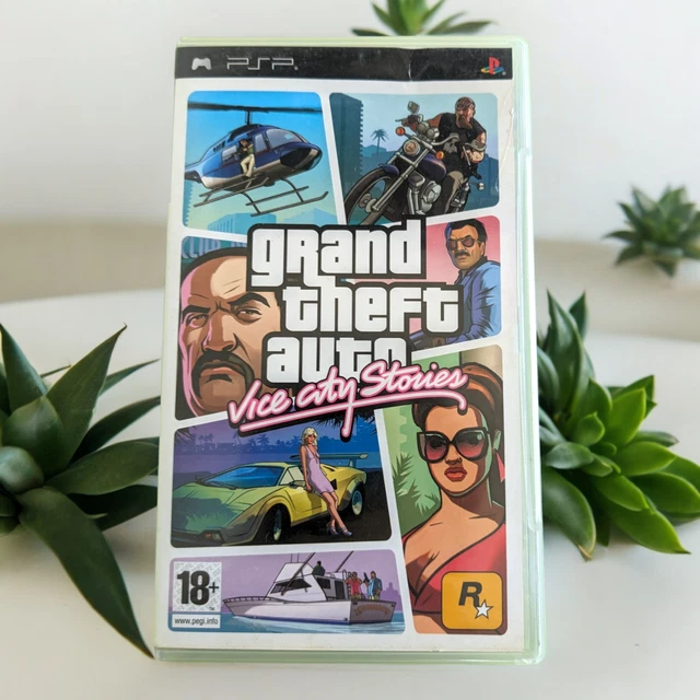 GTA GRAND THEFT Auto : Vice City Stories Sony Playstation Portable PSP ...