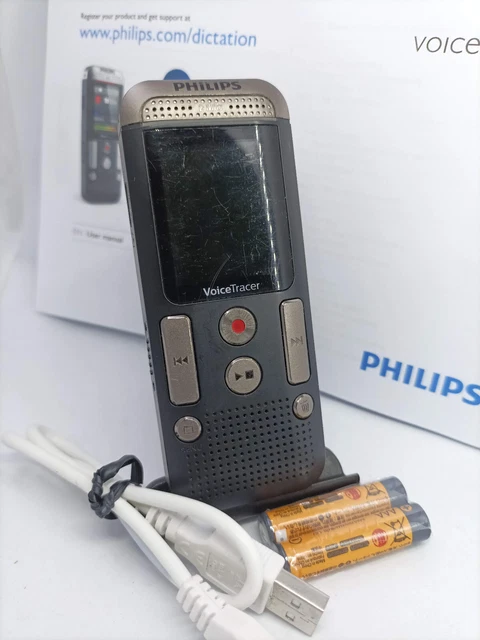PHILIPS DVT2510 VOICE Tracer Digital Voice Recorder Dictaphone Handheld MP3 2Mic £49.99 ...