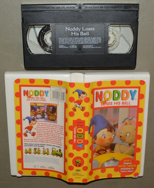 VHS - NODDY Loses His Bell, Listens and Learns, Gets Blamed £18.93 ...
