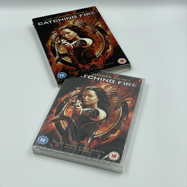 THE HUNGER GAMES: Catching Fire [DVD] Slip Cover • UK R2 • New & Sealed ...
