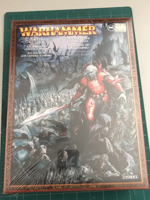 WARHAMMER VAMPIRE COUNTS Battalion Army Box NUOVISSIMA SIGILLATA ...