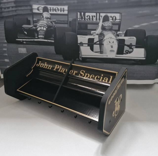 FORMULA 1 F1 Key Holder Lotus Spoiler Senna JPS John Player Special £45 ...