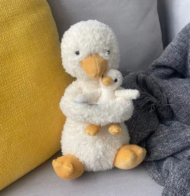 JELLYCAT HUDDLES DUCK Plush Toy with New Label and Dust Cover Genuine ...