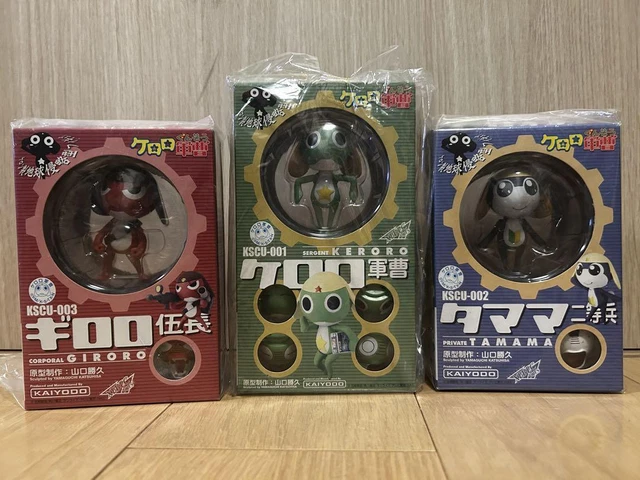 SGT. FROG KAIYODO Keroro Giroro Tamama 1/6 Scale Figure Lot of 3 EUR ...