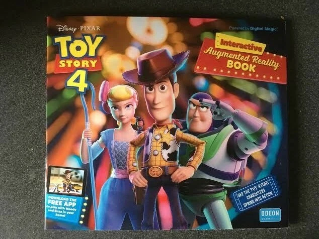 TOY STORY 4 Promotional Interactive Augmented Reality Book £4.50 ...