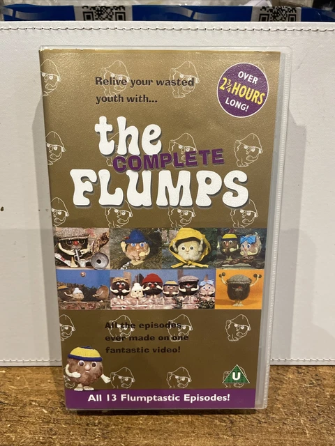 THE COMPLETE FLUMPS VIDEO VHS COLLECTION 70s TV CLASSIC SERIES - ALL 13 ...