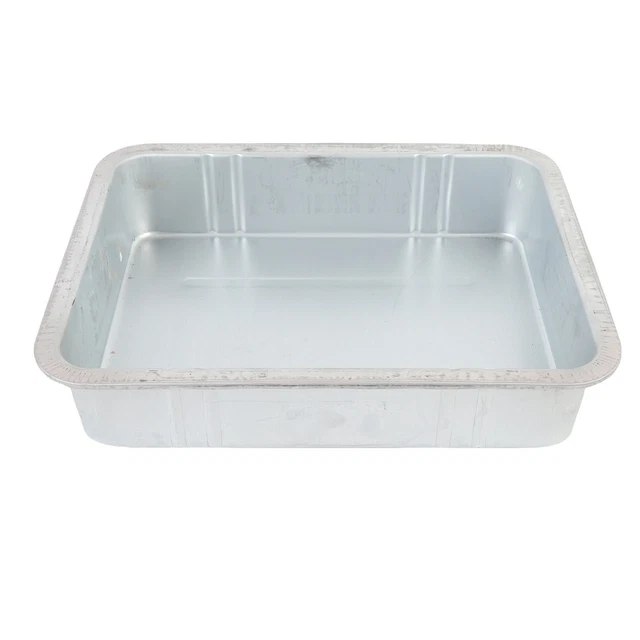 NEW OIL DRIP Pan Zinc Silver Galvanized Finish Motorcycle Oil Catch Pan ...