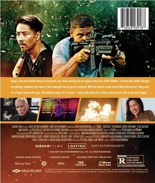 BANG (BLU-RAY) JACK Kesy Marie Broenner Peter Weller Steve Bastoni (US IMPORT) £33.87 - PicClick UK