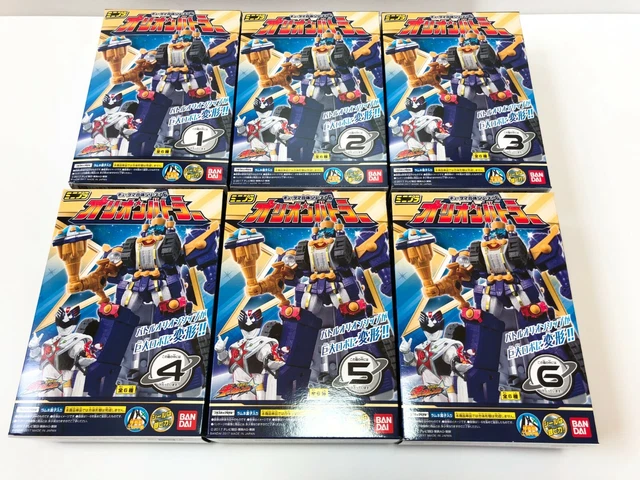 POWER RANGERS KYURANGER Mini Pla Orion Butler MEGAZORD Neuf Bandai ...