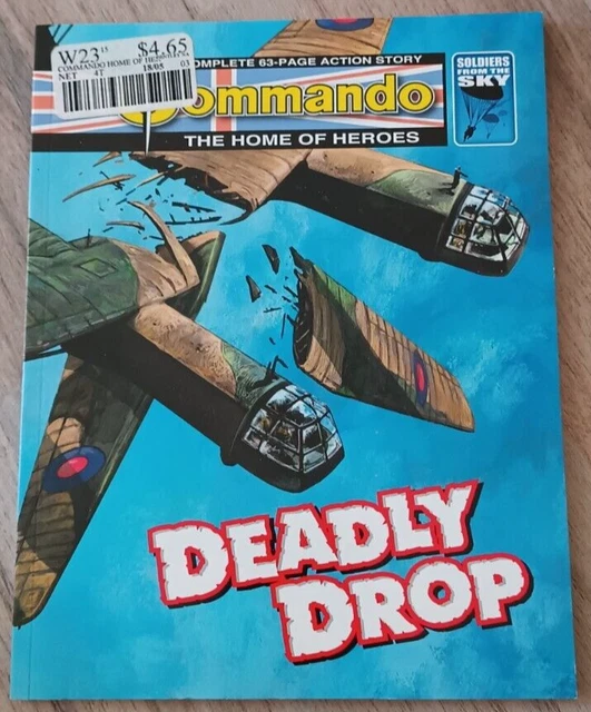 DEADLY DROP COMMANDO Comic Book Graphic Novel Mint Condition EUR 6,36 ...