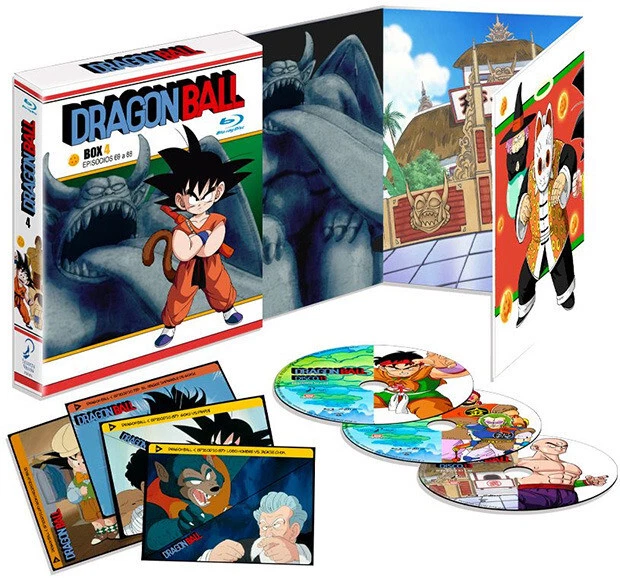 DRAGON BALL BOX 4 Pack 3 Blu-Ray Episodes 69-88 New Anime Animation £99 ...