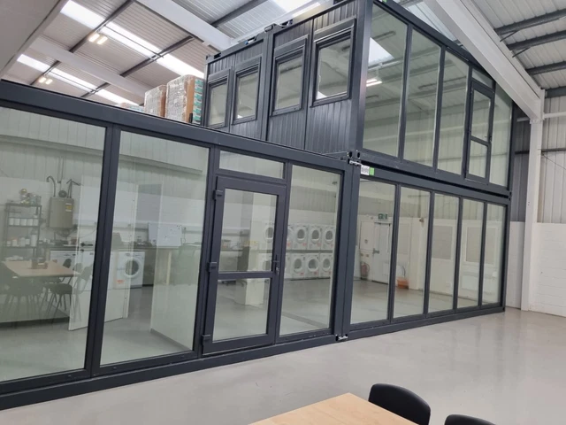 MODULAR BUILDING, PORTABLE Cabin, Two-storey Container Building, ISO ...