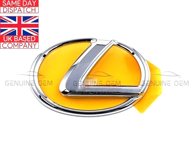 GENUINE LEXUS FRONT Grille Badge Emblem ES350 GS350 GS460 GX/LS460 ...