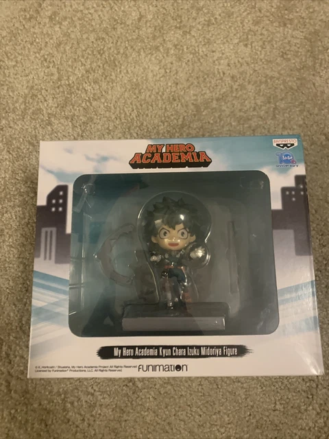 MY HERO ACADEMIA Kyun Chara Izuku Midoriya Action Figure Funimation 4 ...