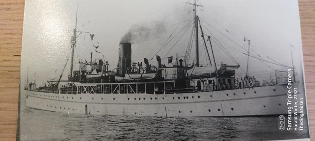 FOTO MARINESCHIFF HMS Herald Royal Navy ca. 14x9cm EUR 14,95 - PicClick DE