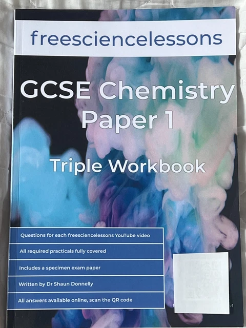 FREESCIENCELESSONS GCSE PHYSICS Paper 1: Triple Workbook £8.63 ...