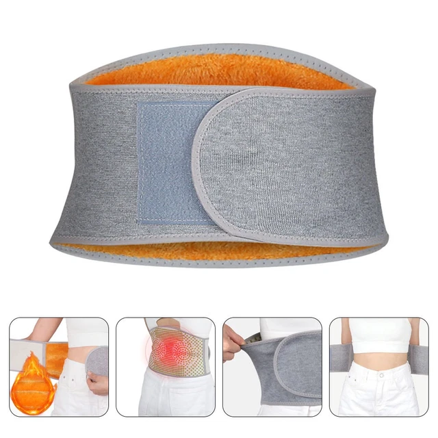 REUSABLE WAIST BELT Daily Use Lumbar Band Warm Stomach Belt Outdoor ...