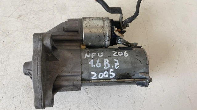 VÉLOMOTEUR D'DÉMARRAGE PEUGEOT 206 2° Série DEM.D6G3 NFU Essence 1600 (0 EUR 78,60 - PicClick FR