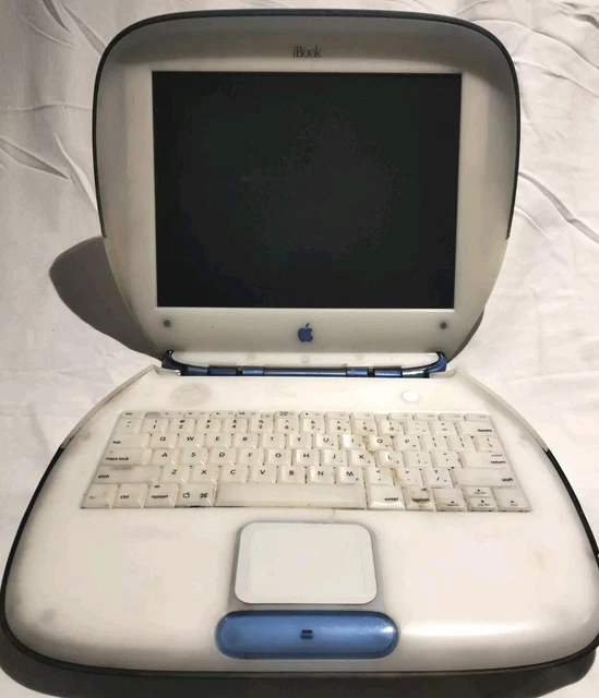 APPLE IBOOK G3 M6411 Vintage Mac Laptop Clamshell $74.60 - PicClick AU