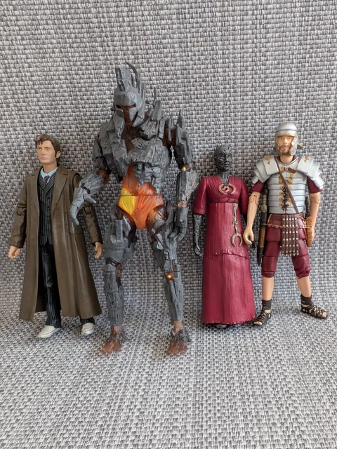 DOCTOR WHO FIRES of Pompeii Figures Pyrovile Magma, Roman Soldier ...