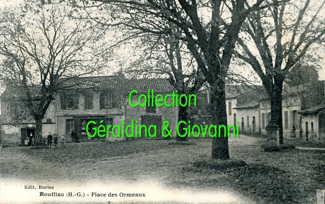 CPA-ROUFFIAC (HTE-GARONNE-31) PLACE des Ormeaux-Edit. Bories EUR 29,90 ...