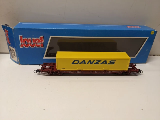 JOUEF WAGON MULTIFRET Danzas Ref: 679500 en HO EUR 35,00 - PicClick FR