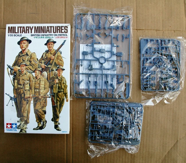 Tamiya Model Kit Tamiya WWI British Infantry Model Set - 1/35 Scale ...
