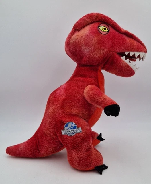 UNIVERSAL JURASSIC WORLD T REX Park Dinosaurier Velociraptor Rot ca ...