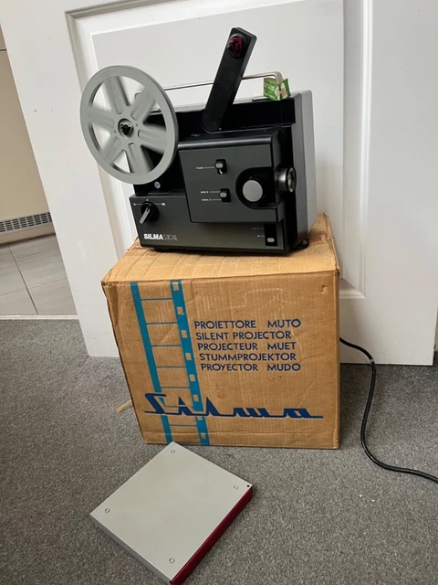 70S SILMA S110-XL DUAL SUPER 8/8mm HOME CINE FILM PROJECTOR+BOX £75.00 ...