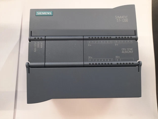 SIEMENS SIMATIC S7-1200 Compatta CPU 1214C 24V DC EUR 204,00 - PicClick IT